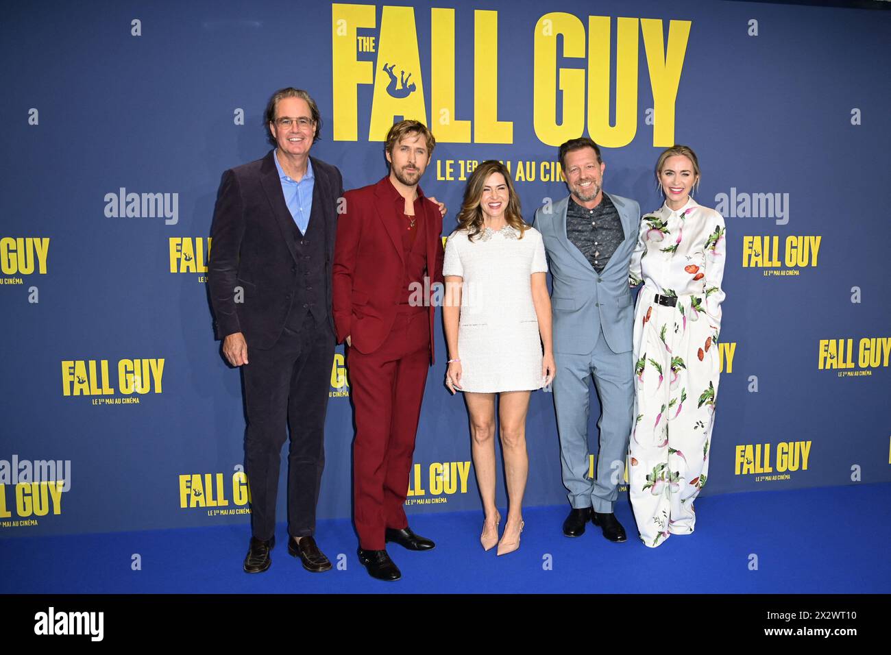 Paris, France. 23rd Apr, 2024. Guymon Casady, Ryan Gosling, Kelly ...