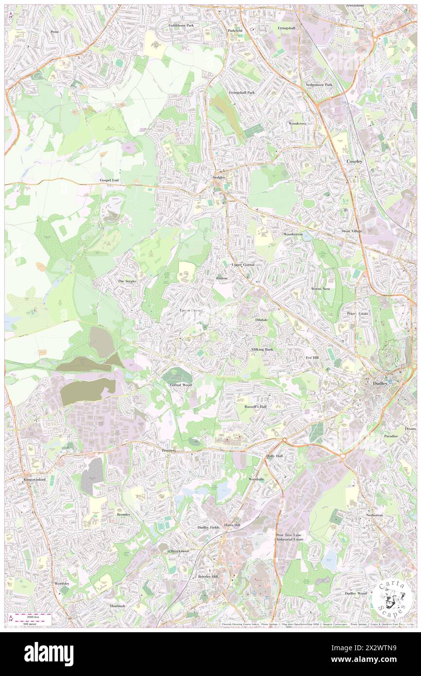 Lower Gornal, Dudley, GB, United Kingdom, England, N 52 31' 15'', S 2 7 ...