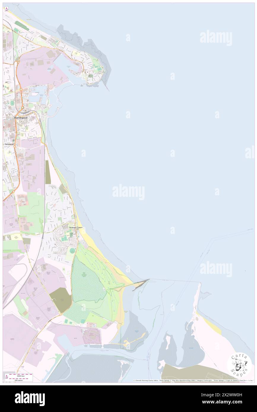 Long Scar, Hartlepool, GB, United Kingdom, England, N 54 40' 5'', S 1 9 ...
