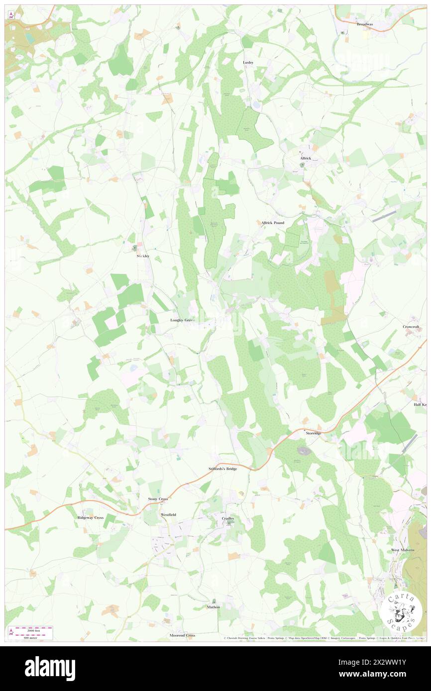 Longley Green, Worcestershire, GB, United Kingdom, England, N 52 9' 4 ...