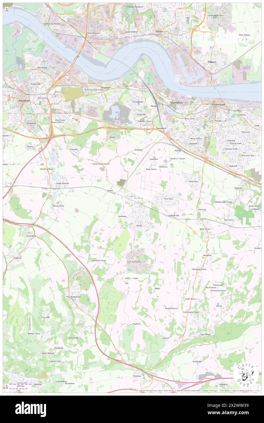 Longfield, Kent, GB, United Kingdom, England, N 51 23' 48'', N 0 18' 7 ...