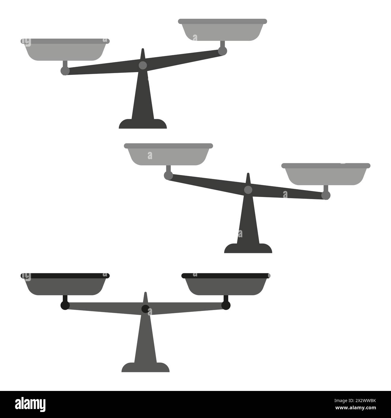 Precision weighing scale Stock Vector Images - Alamy
