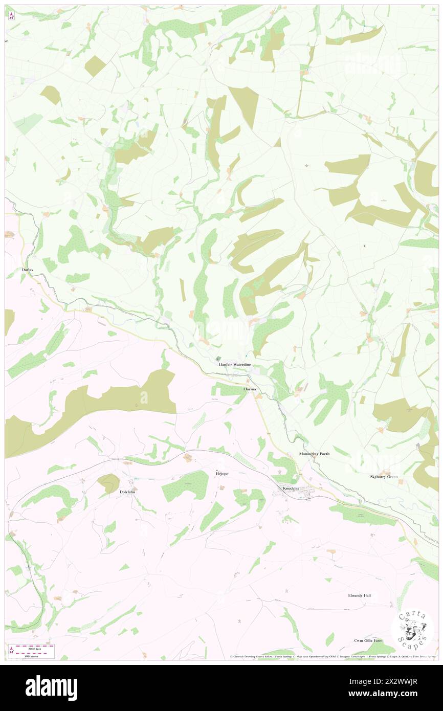 Llanvair Waterdine, Shropshire, GB, United Kingdom, England, N 52 22 ...