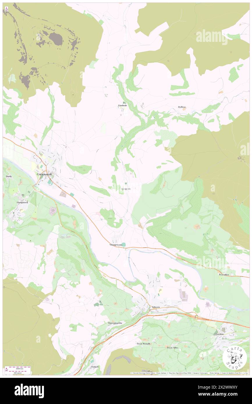 Llangenny, Sir Powys, GB, United Kingdom, Wales, N 51 51' 19'', S 3 6 ...