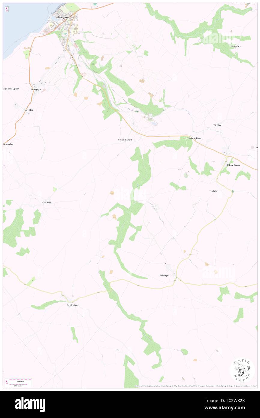 Llanerch-Aeron, County of Ceredigion, GB, United Kingdom, Wales, N 52 ...