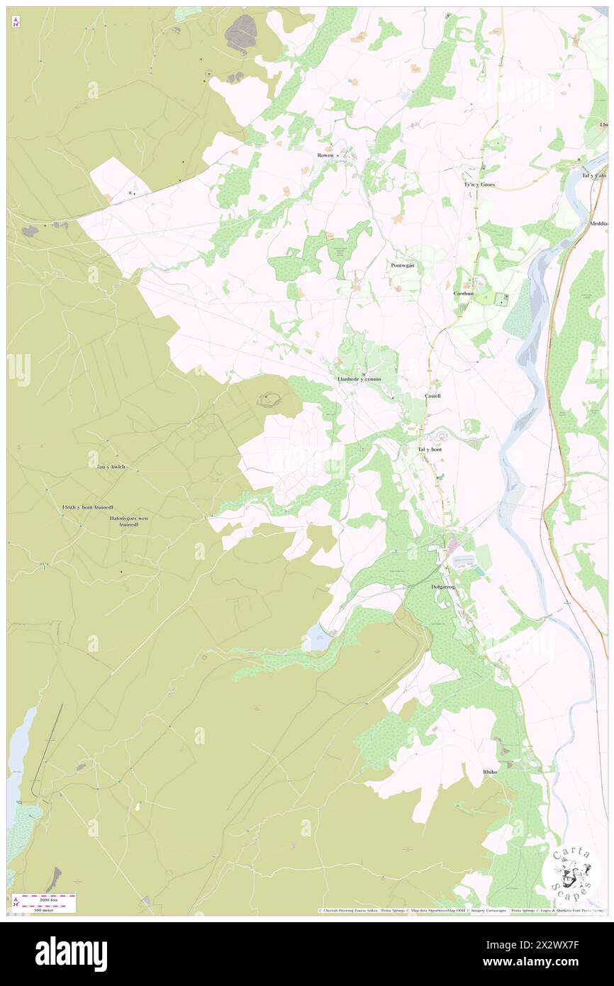 Llanbedr-y-cennin, Conwy, GB, United Kingdom, Wales, N 53 12' 0'', S 3 ...