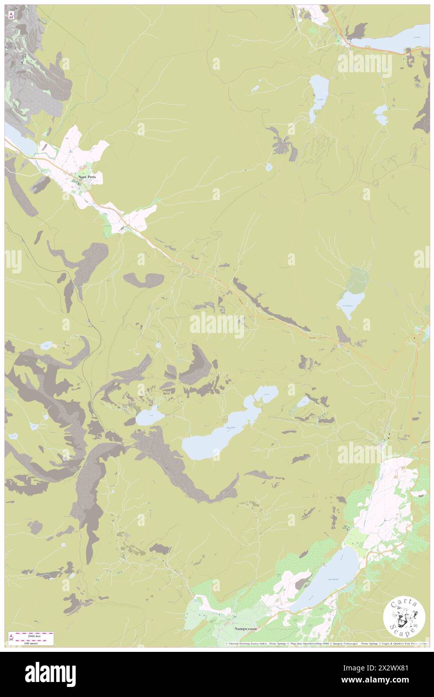Pass of Llanberis, Gwynedd, GB, United Kingdom, Wales, N 53 4' 59'', S ...