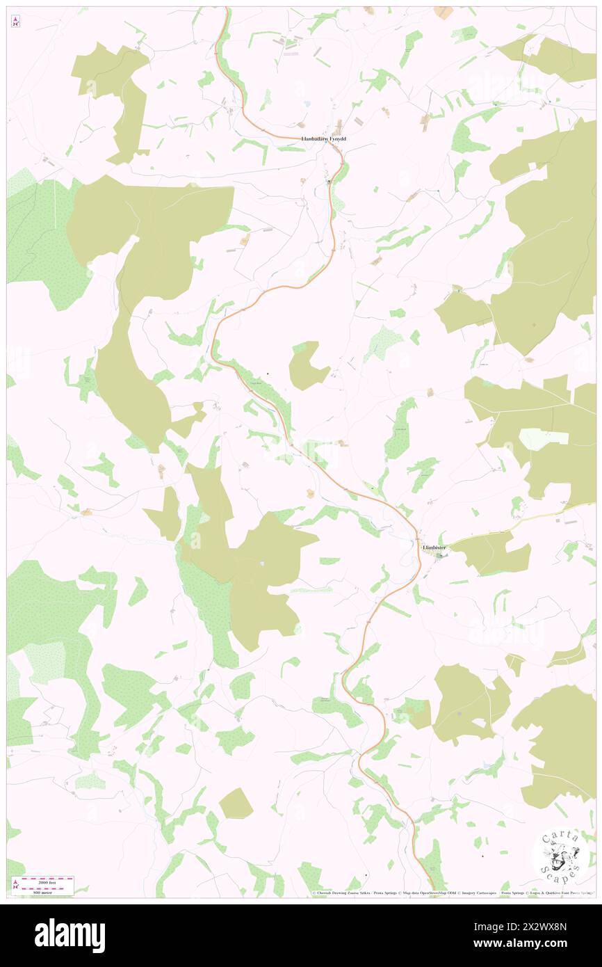 Llananno, Sir Powys, GB, United Kingdom, Wales, N 52 21' 41'', S 3 19 ...