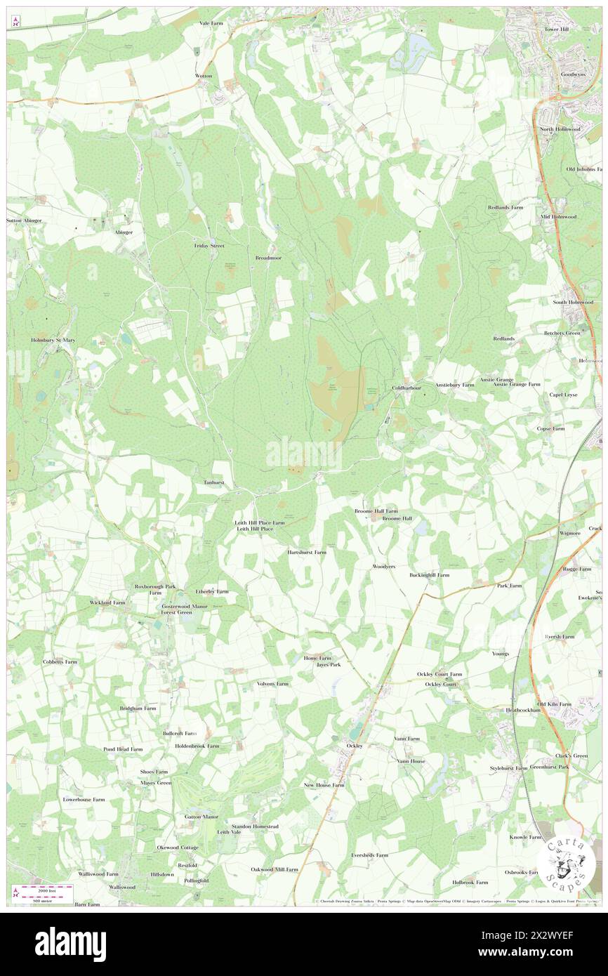 Leith Hill, Surrey, GB, United Kingdom, England, N 51 10' 37'', S 0 22 ...