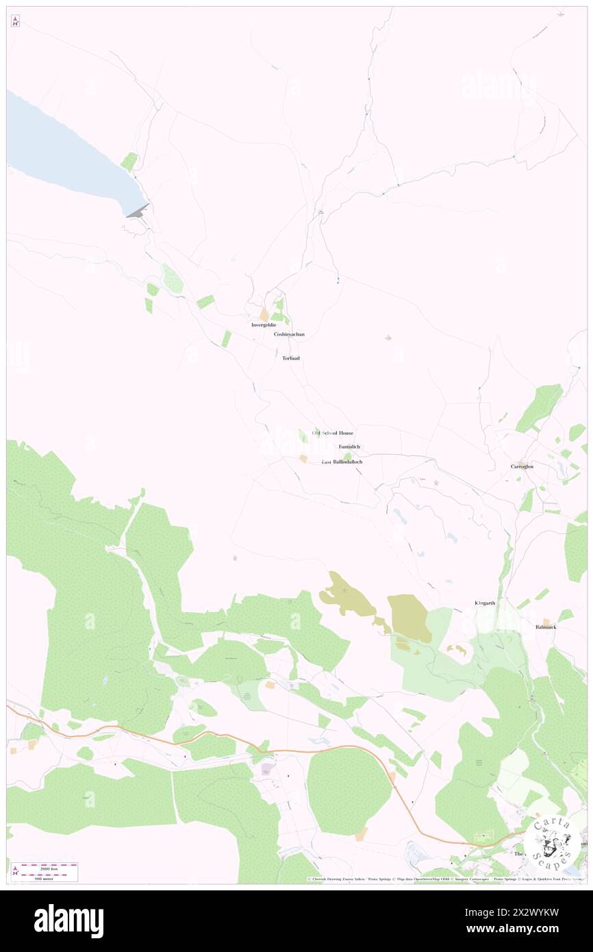 Glen Lednock, Perth and Kinross, GB, United Kingdom, Scotland, N 56 24 ...