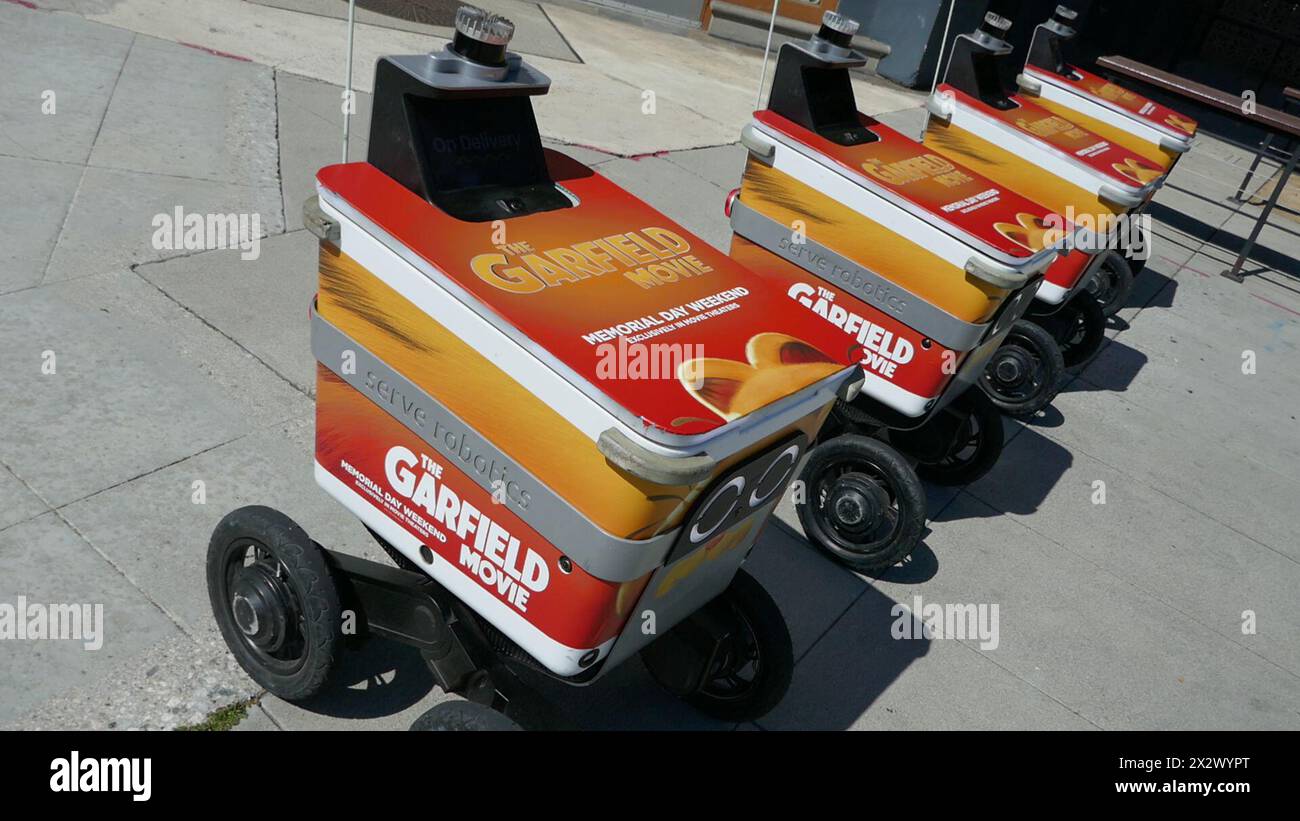 Los Angeles, California, USA 23rd April 2024 The Garfield Movie ...