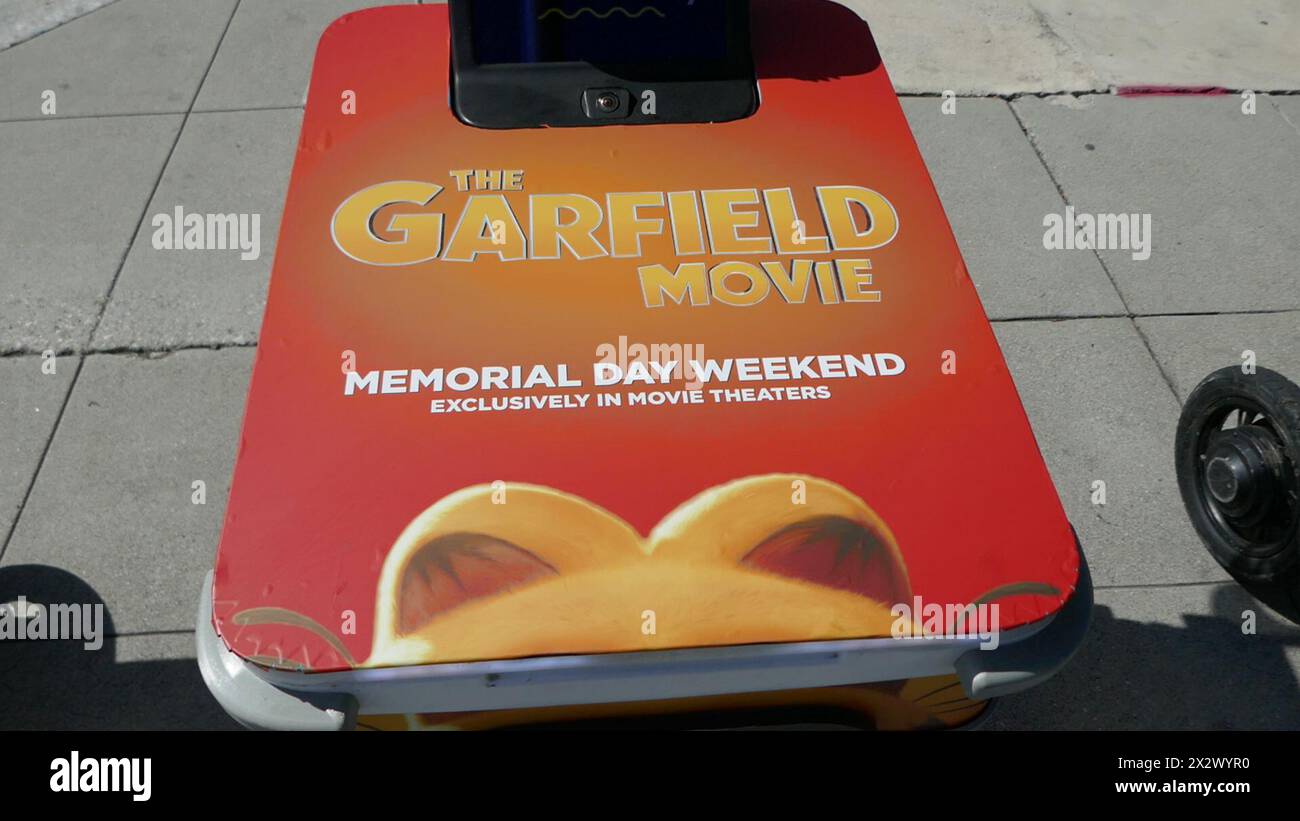 Los Angeles, California, USA 23rd April 2024 The Garfield Movie ...
