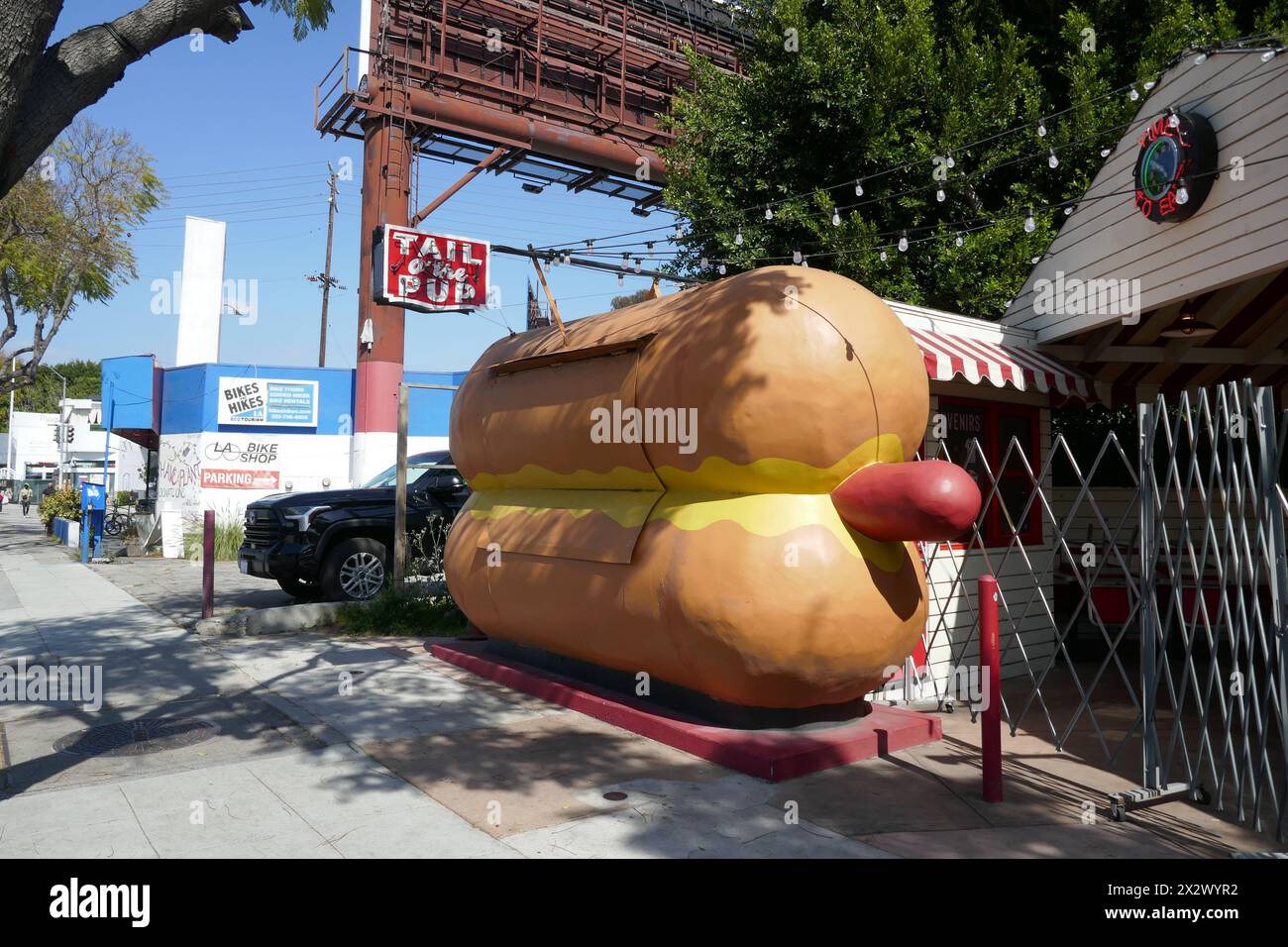 Los Angeles, California, USA 23rd April 2024 Tail OÕ the Pup Hot Dog ...