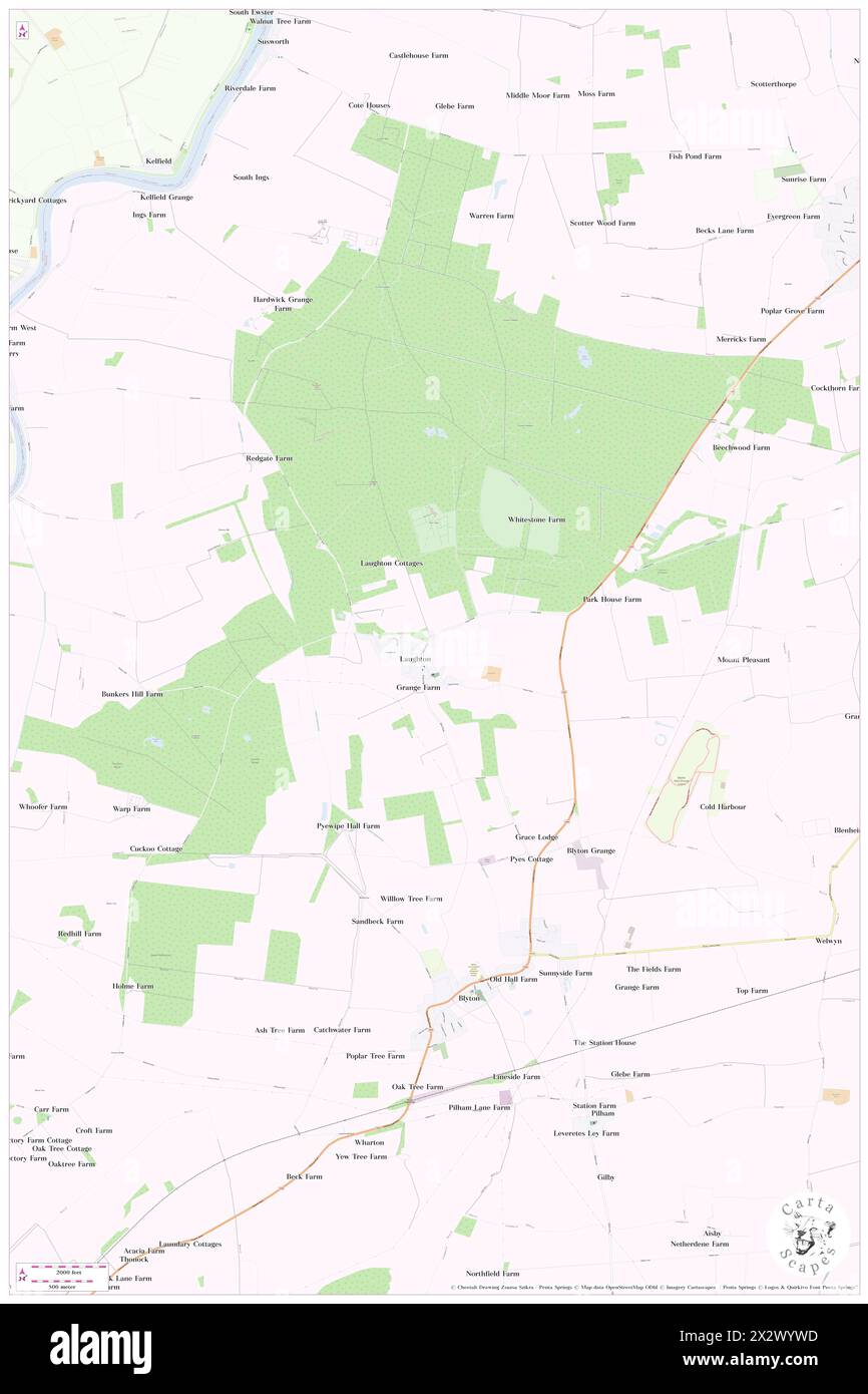 Laughton, Lincolnshire, GB, United Kingdom, England, N 53 28' 2'', S 0 ...