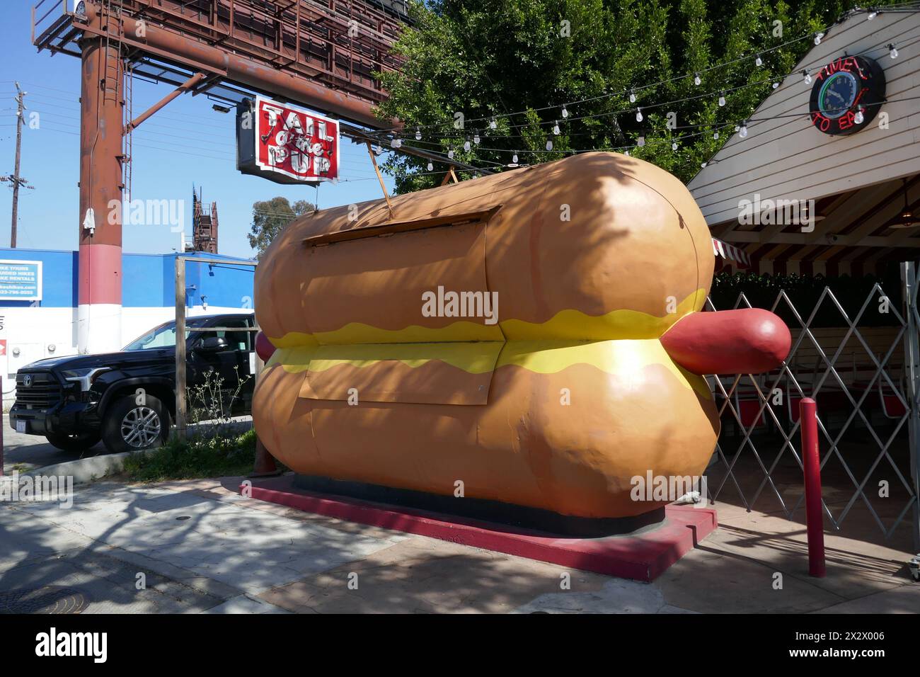 Los Angeles, California, USA 23rd April 2024 Tail OÕ the Pup Hot Dog ...