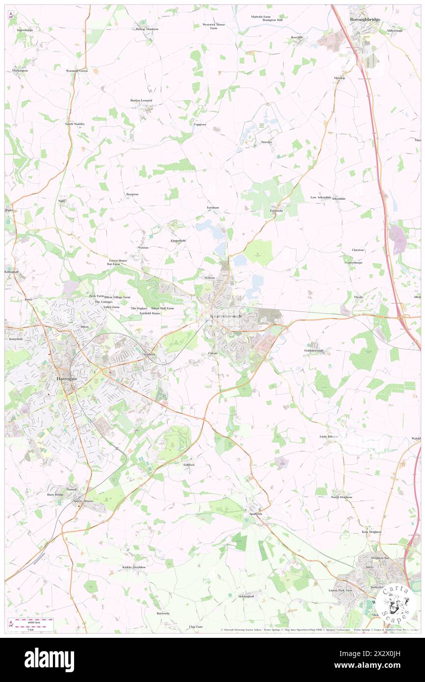 Knaresborough, North Yorkshire, GB, United Kingdom, England, N 54 0' 32 ...