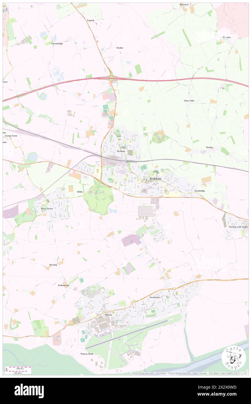 Kirkham, Lancashire, GB, United Kingdom, England, N 53 46' 56'', S 2 52 ...