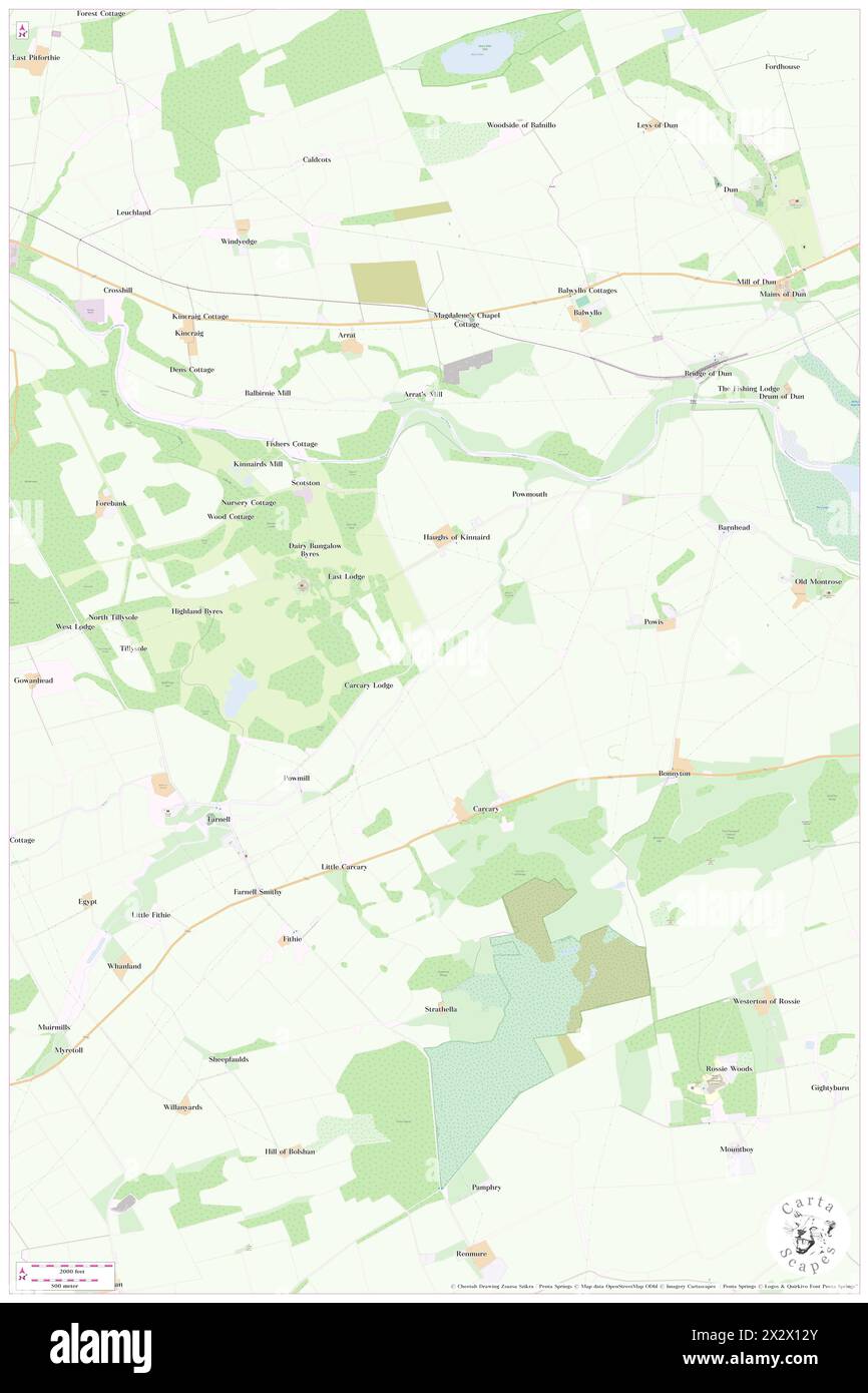 Kinnaird Castle, Angus, GB, United Kingdom, Scotland, N 56 42' 0'', S 2 ...