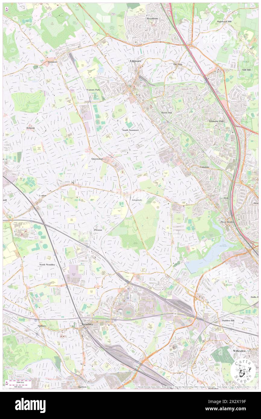 Kingsbury Underground Station, Greater London, GB, United Kingdom ...