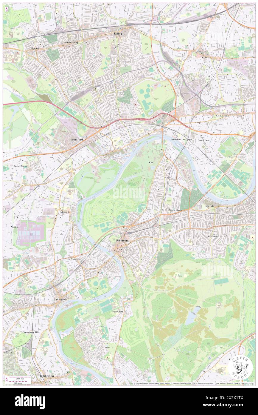 Kew gardens map hi-res stock photography and images - Alamy