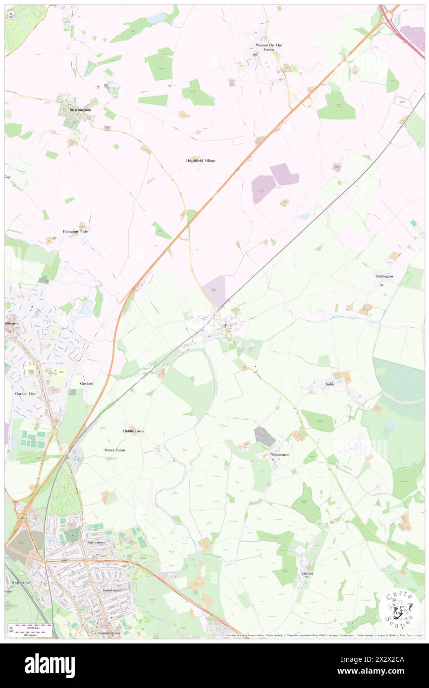 Islip, Oxfordshire, GB, United Kingdom, England, N 51 49' 25'', S 1 14 ...