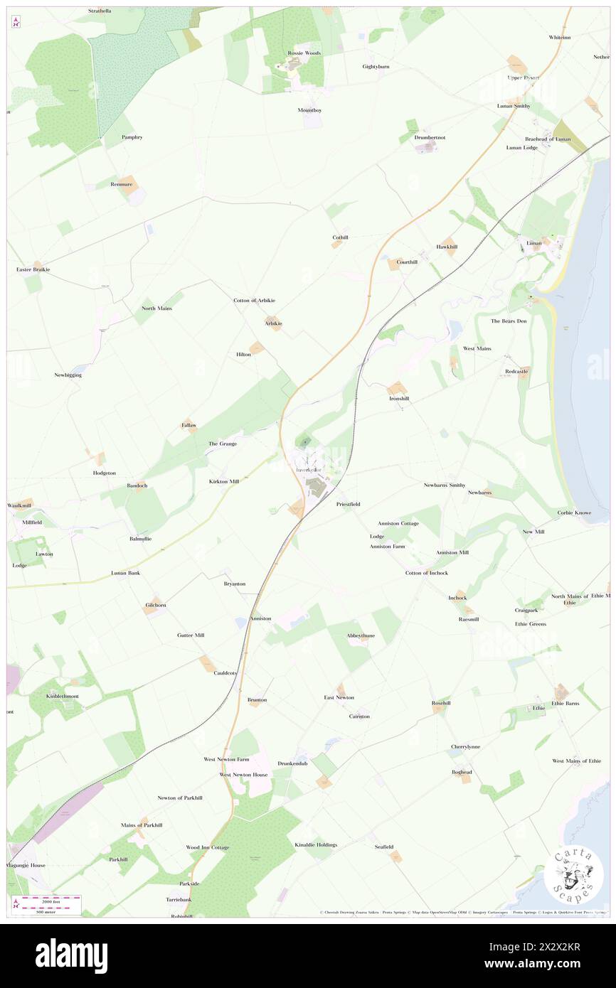 Inverkeilor, Angus, GB, United Kingdom, Scotland, N 56 38' 6'', S 2 32 ...