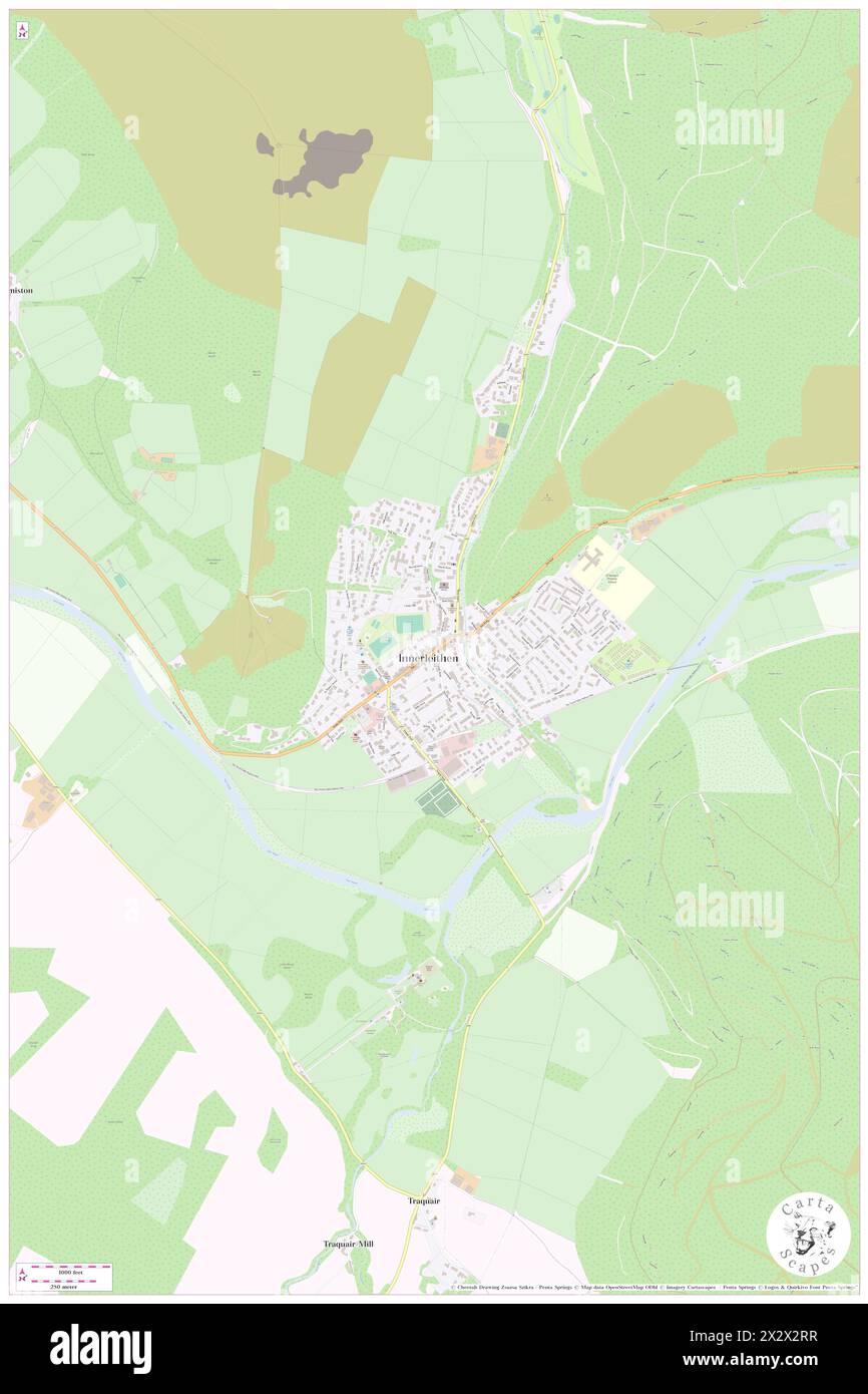 Innerleithen, The Scottish Borders, GB, United Kingdom, Scotland, N 55 ...