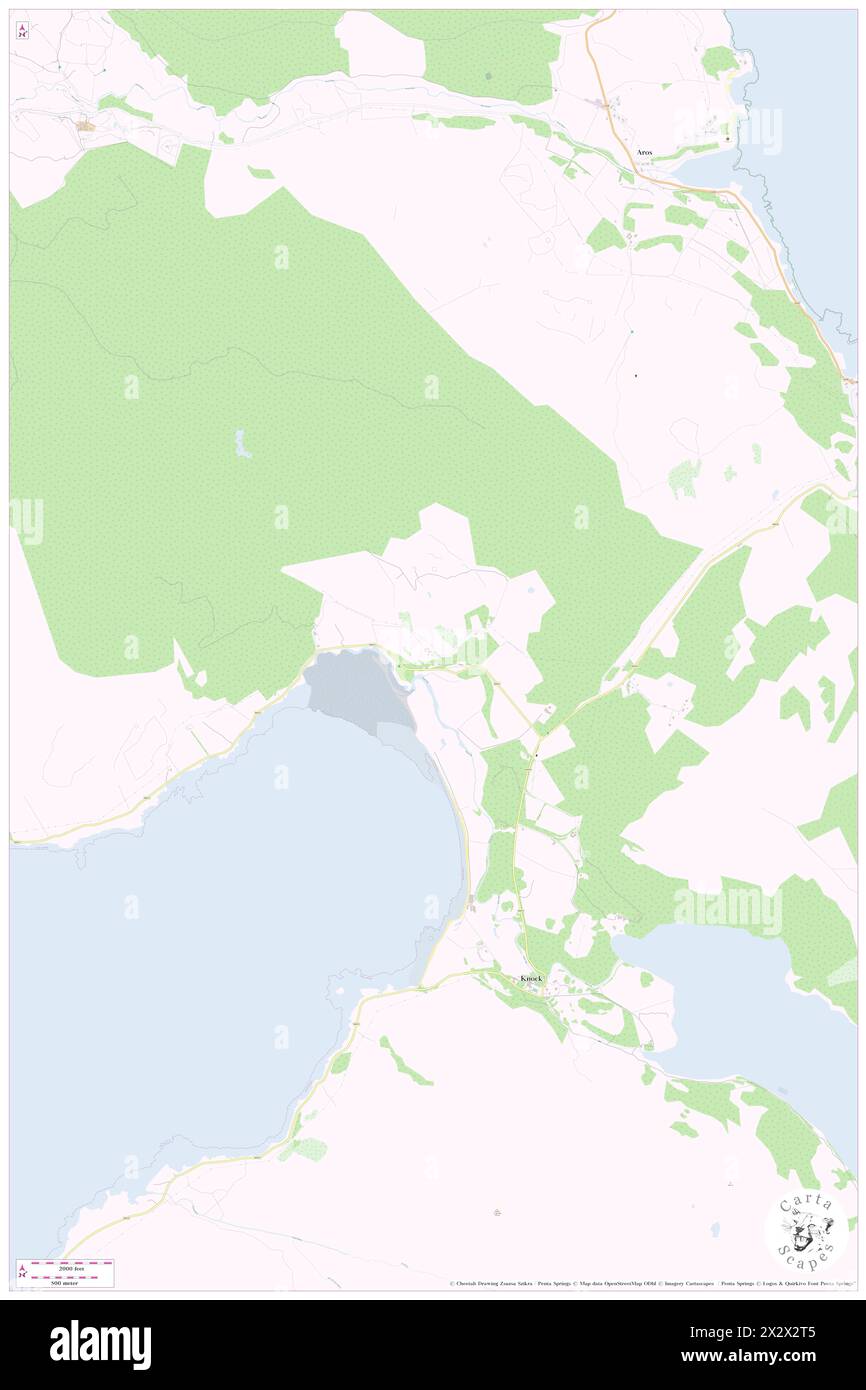 Inner hebrides map hi-res stock photography and images - Alamy