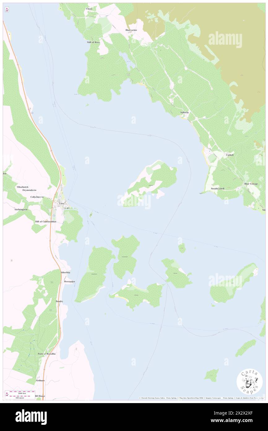 Inchlonaig, Argyll and Bute, GB, United Kingdom, Scotland, N 56 6' 6 ...