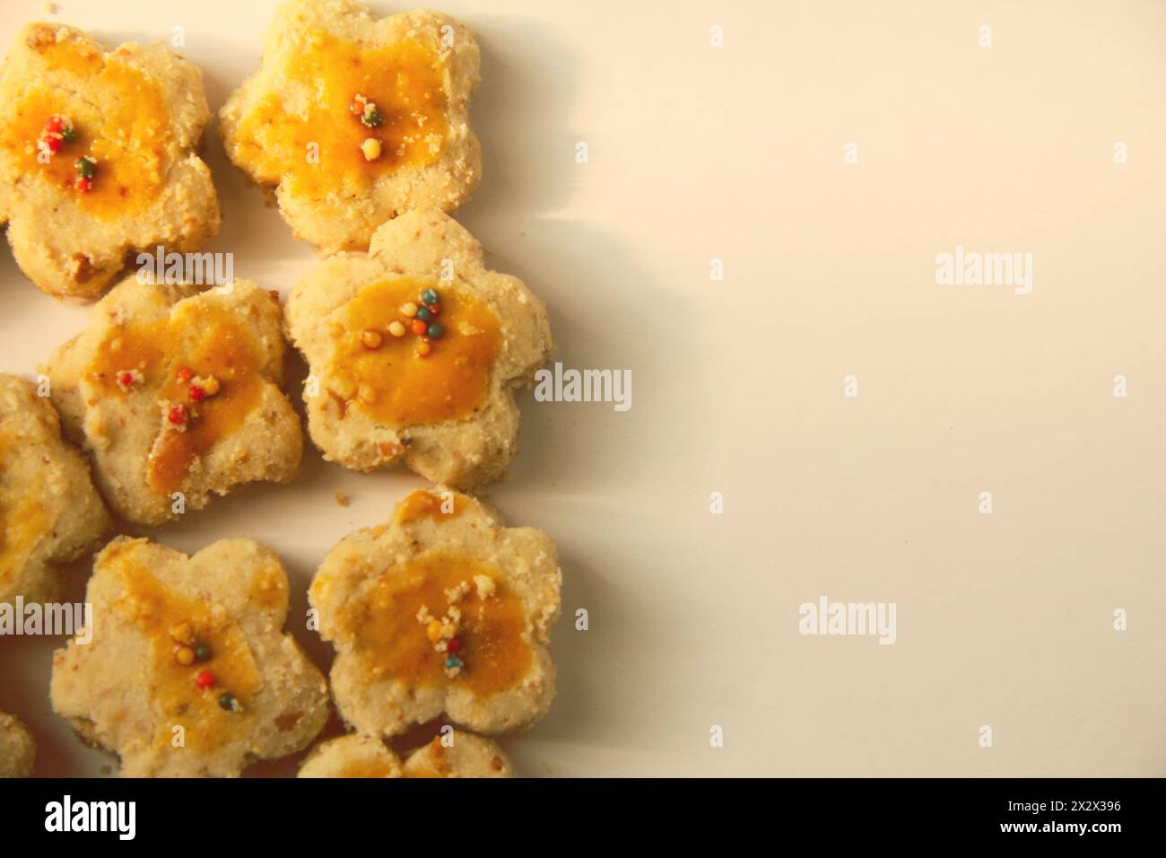Eid cookies are often used as snacks when gathering with visiting ...