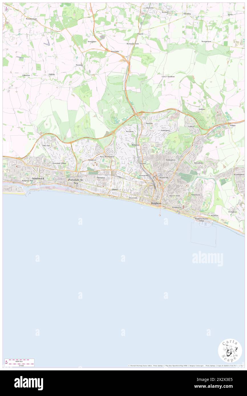 Hove, Brighton and Hove, GB, United Kingdom, England, N 50 49' 51'', S ...