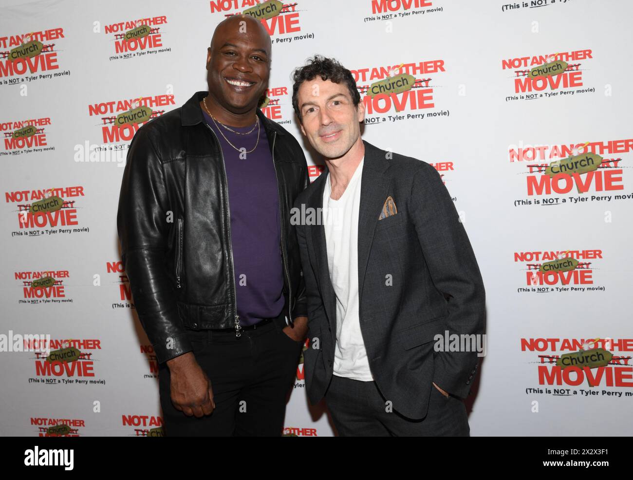New York, USA. 23rd Apr, 2024. Kevin Daniels and Miles Crawford ...