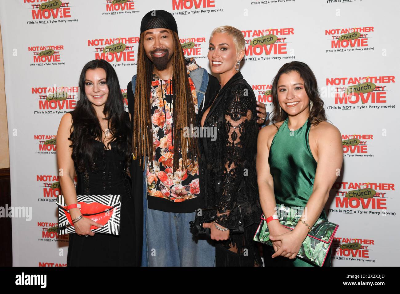 New York, USA. 23rd Apr, 2024. Ty Hunter and Toshia Caitlyn Galligan ...