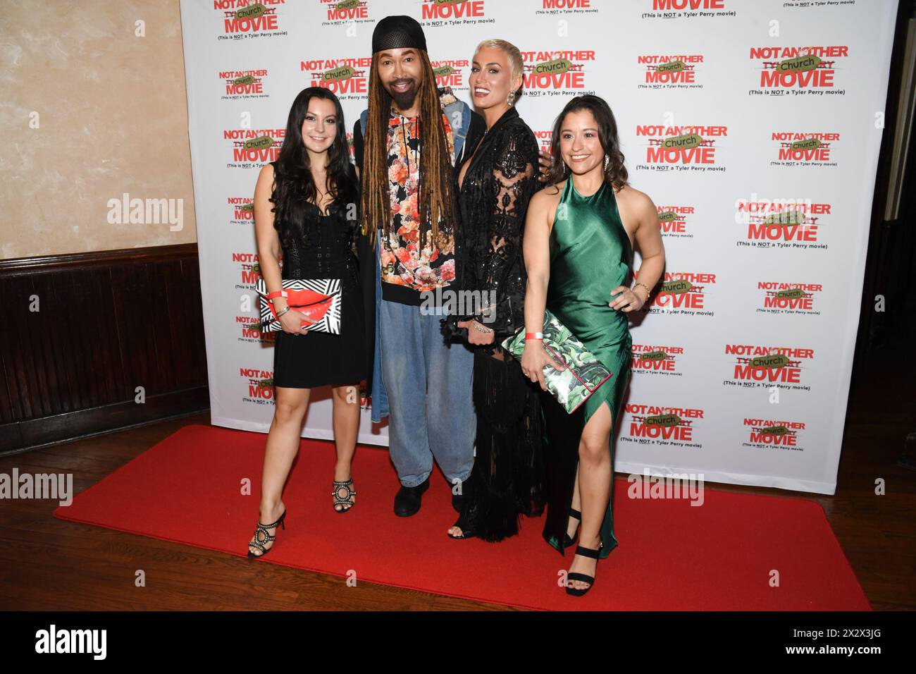 New York, USA. 23rd Apr, 2024. Ty Hunter and Toshia Caitlyn Galligan ...