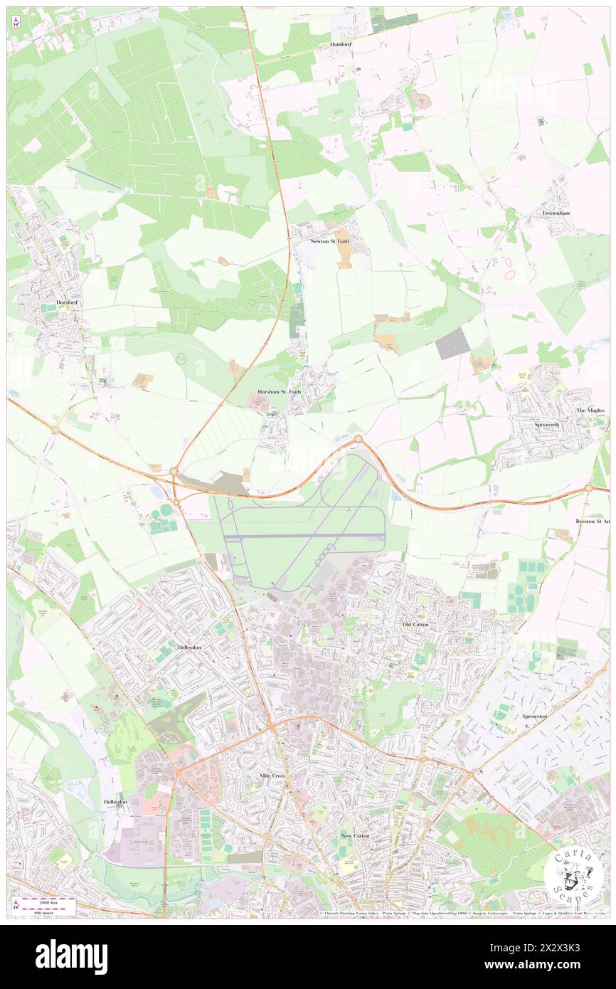 Horsham St Faith, Norfolk, GB, United Kingdom, England, N 52 40' 59 ...