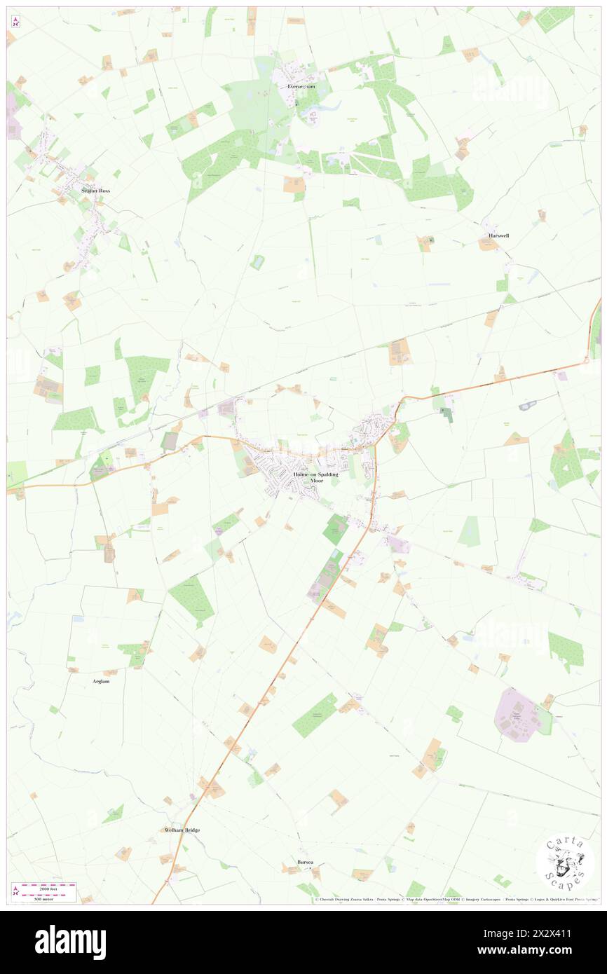 Map of spalding hi-res stock photography and images - Alamy