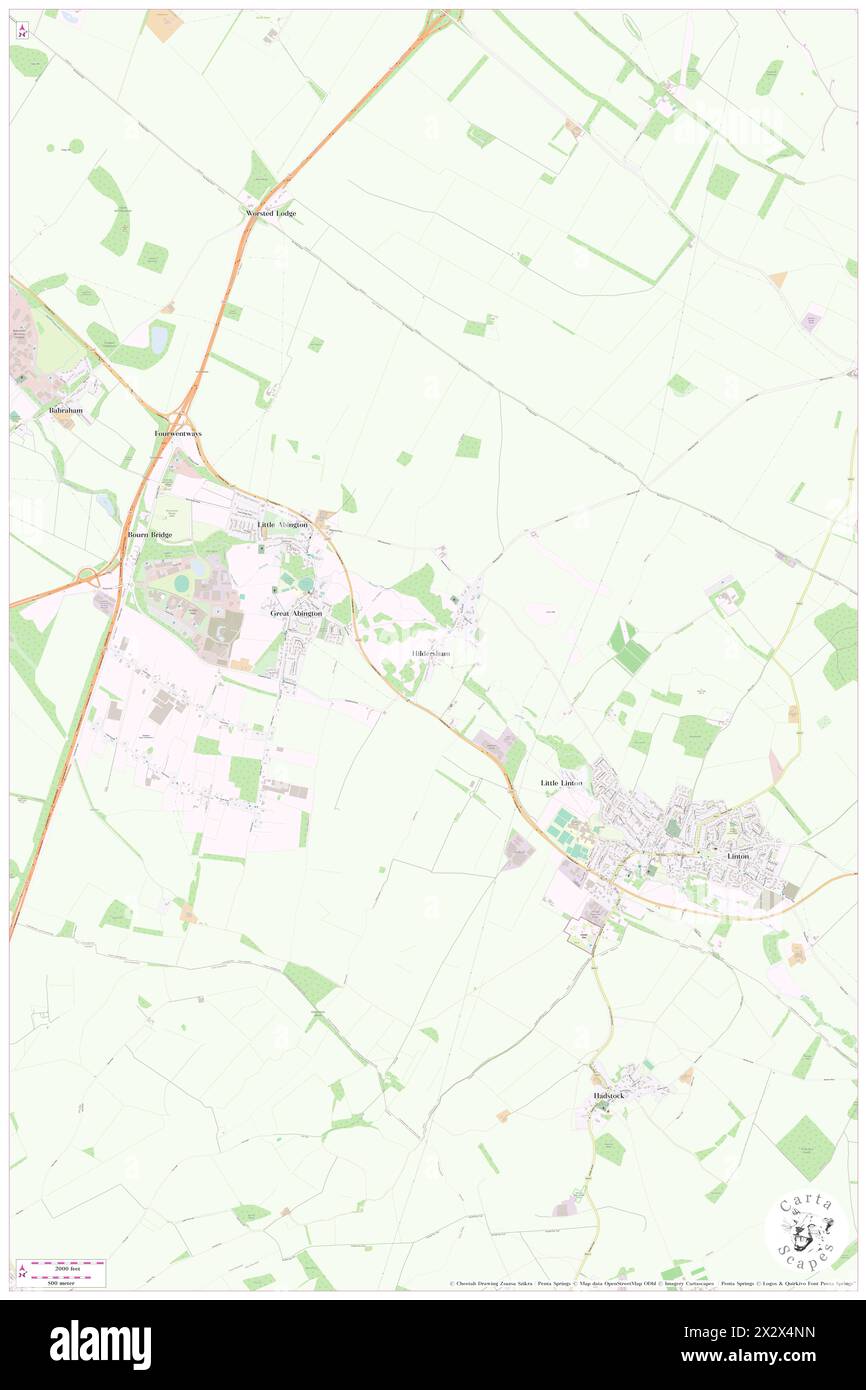 Hildersham, Cambridgeshire, GB, United Kingdom, England, N 52 6' 45 ...