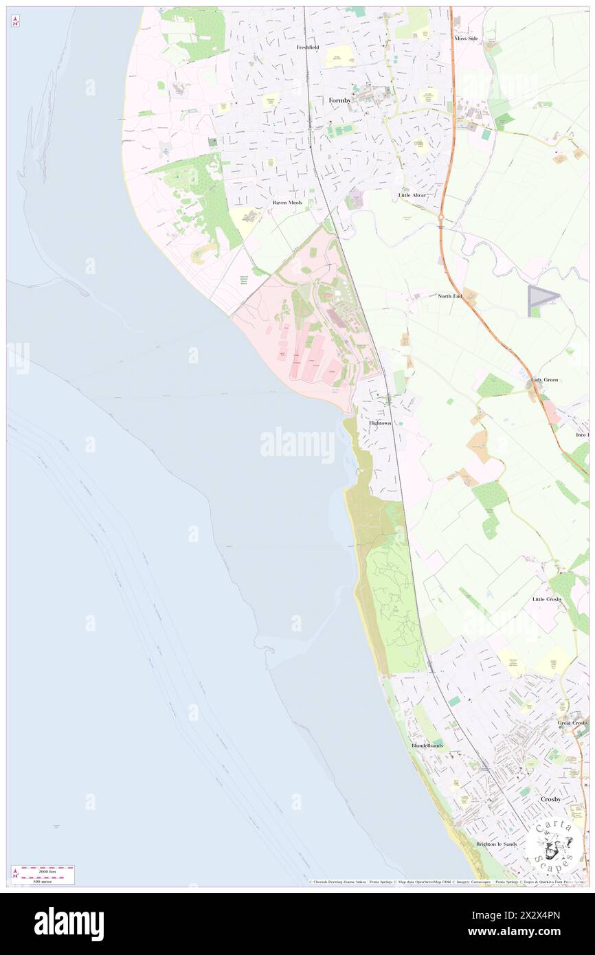 Hightown, Sefton, GB, United Kingdom, England, N 53 31' 28'', S 3 3' 42 ...