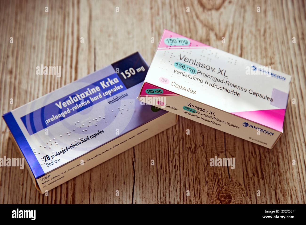 Venslataxine and venlasov antidepressant tablets. The active ingredient ...