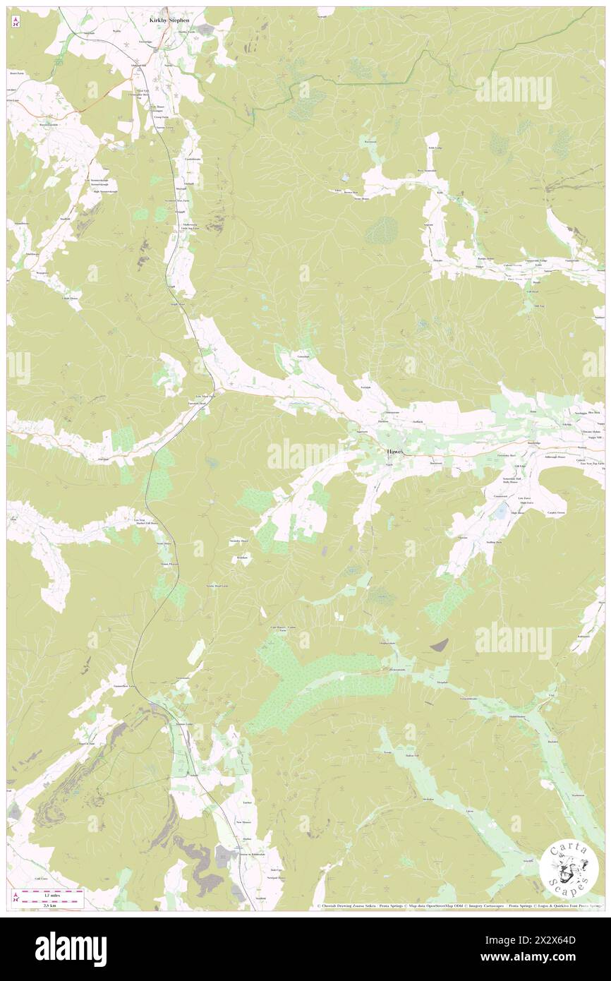 Hawes, North Yorkshire, GB, United Kingdom, England, N 54 18' 13'', S 2 ...