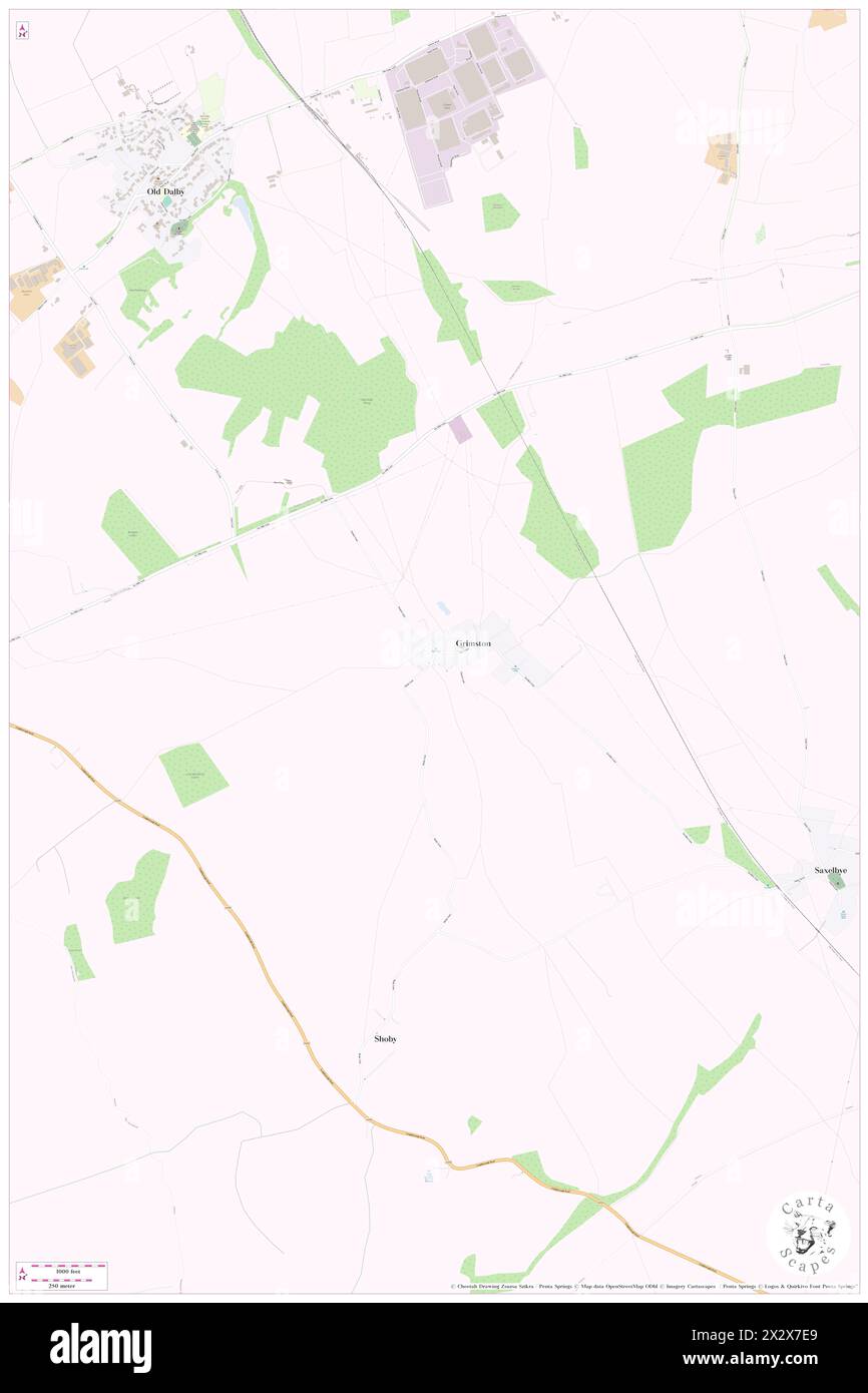 Grimston, Leicestershire, GB, United Kingdom, England, N 52 47' 24'', S ...