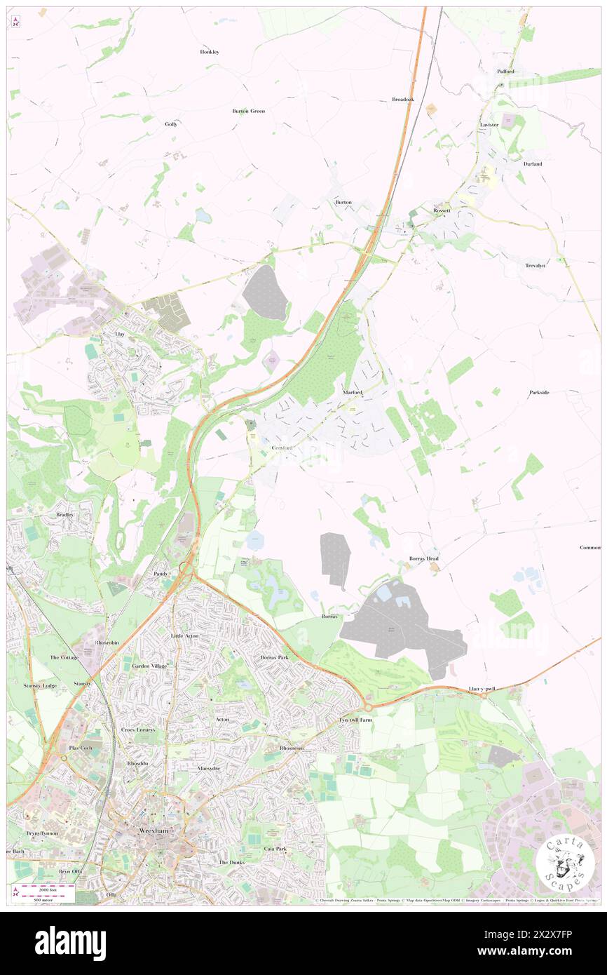 Gresford, Wrexham, GB, United Kingdom, Wales, N 53 5' 7'', S 2 58' 14 ...