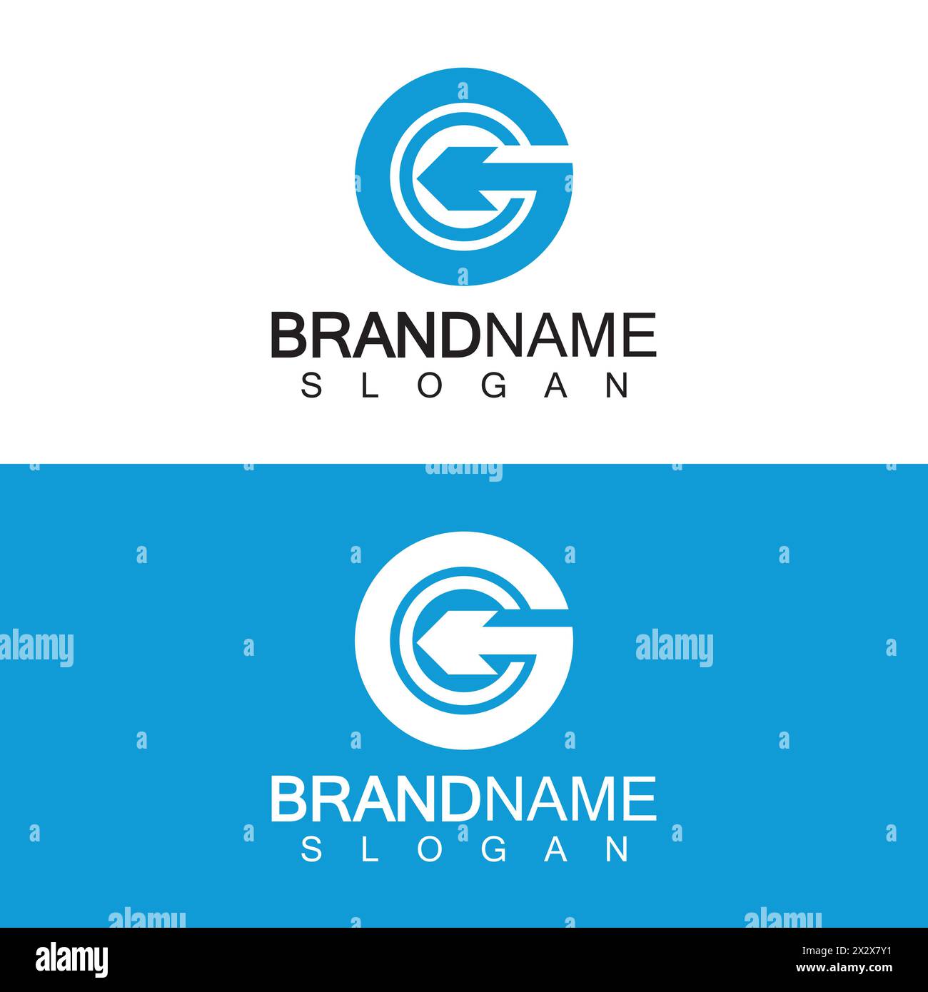 Letter G arrow logo vector template Stock Vector Image & Art - Alamy