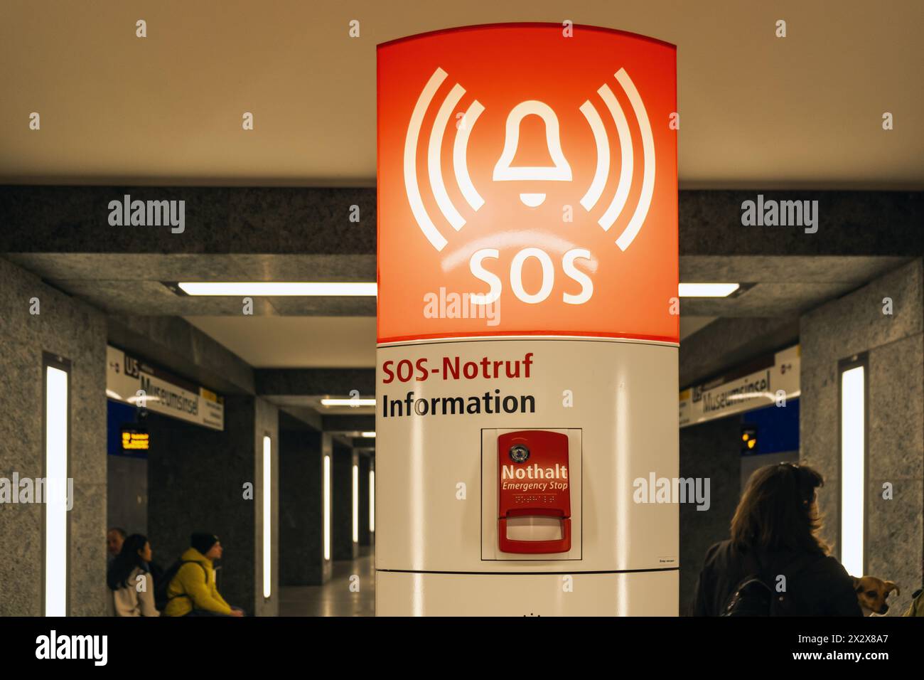 19.05.2023, Berlin, Berlin, Germany - SOS column in the Museumsinsel ...