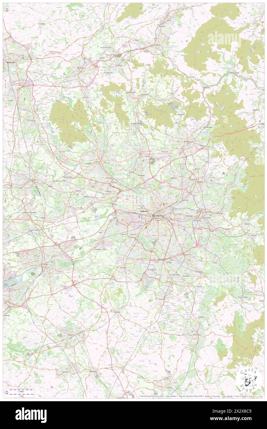 Greater Manchester, , GB, United Kingdom, England, N 53 27' 0'', S 2 13 ...