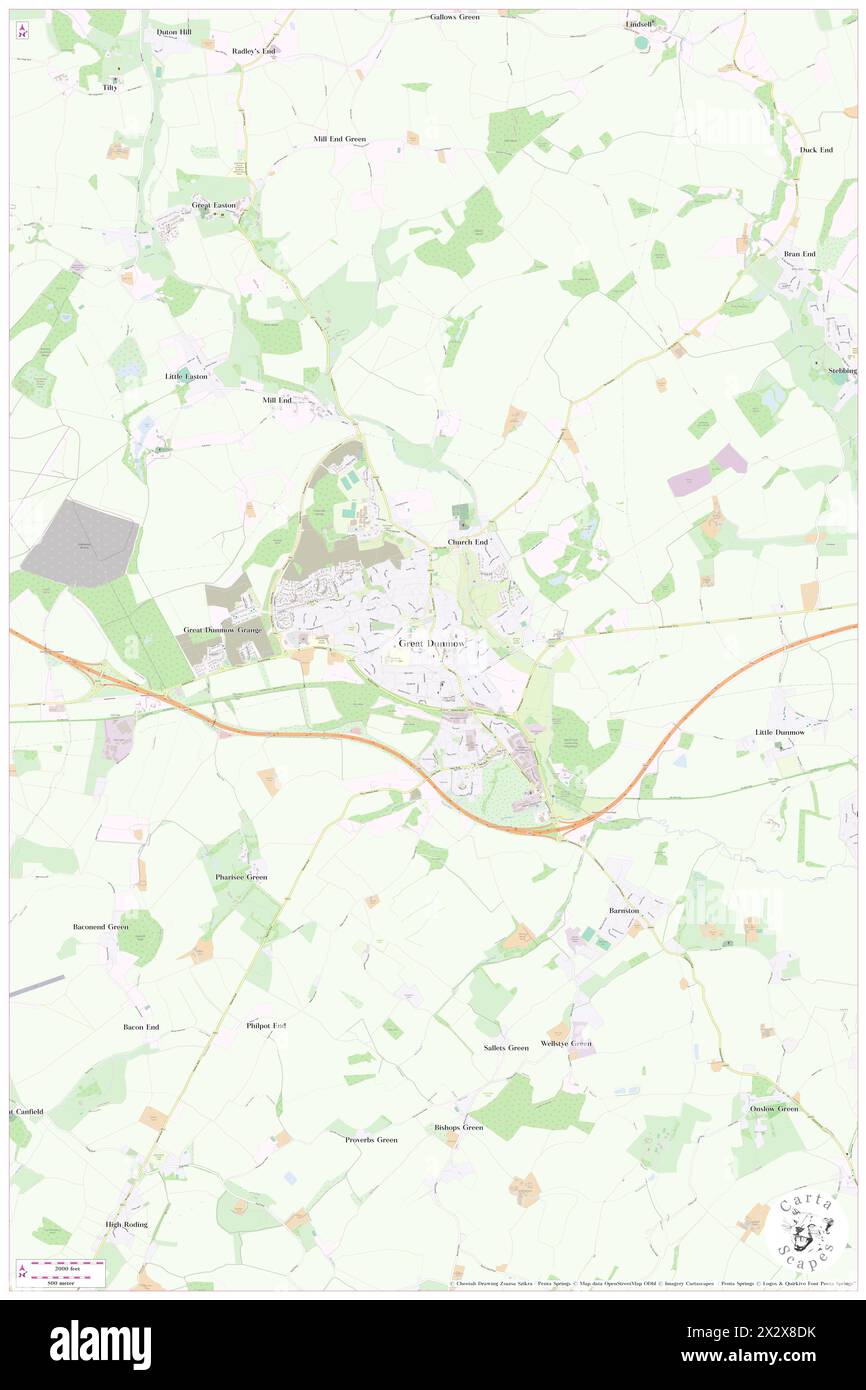 Great Dunmow, Essex, GB, United Kingdom, England, N 51 52' 20'', N 0 21 ...