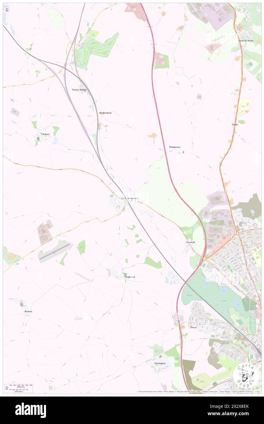 Great Bridgeford, Staffordshire, GB, United Kingdom, England, N 52 50 ...