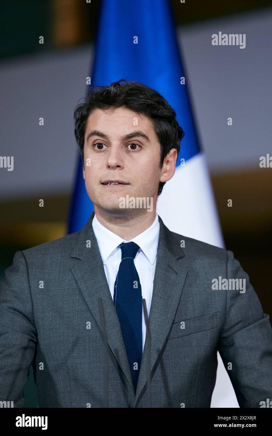 Gabriel attal 2024 hi-res stock photography and images - Alamy