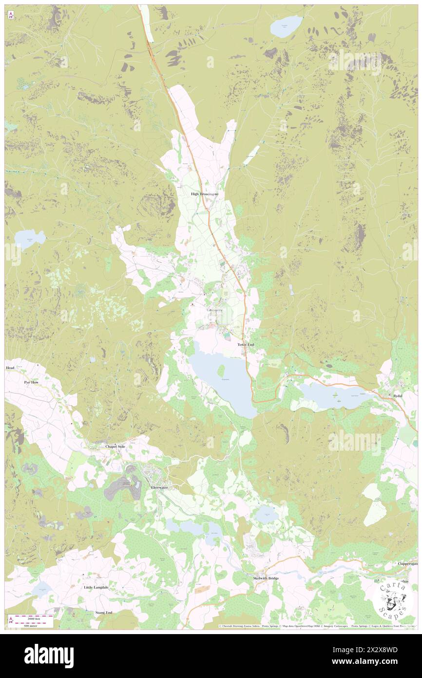 Grasmere, Cumbria, GB, United Kingdom, England, N 54 27' 30'', S 3 1 ...