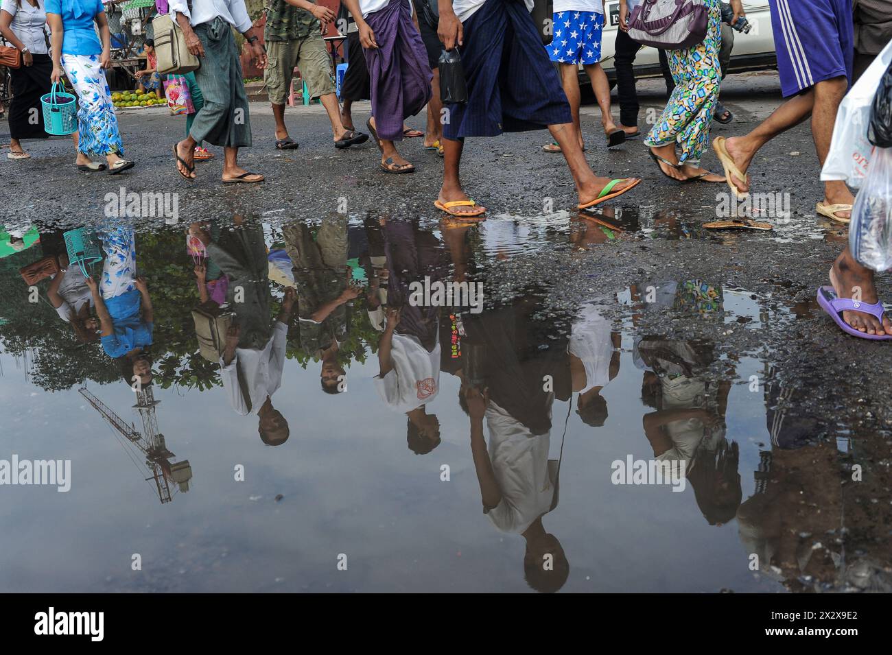 Model in rainy season hi-res stock photography and images - Alamy
